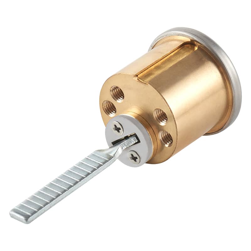 Rim lock cylinder with telescopic pins and floating pins high security ...