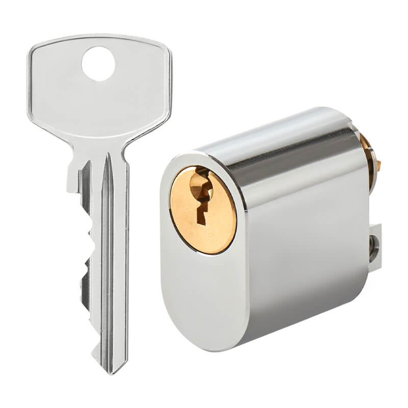 Scandinavian Oval Cylinder Lock | EOS-Secure