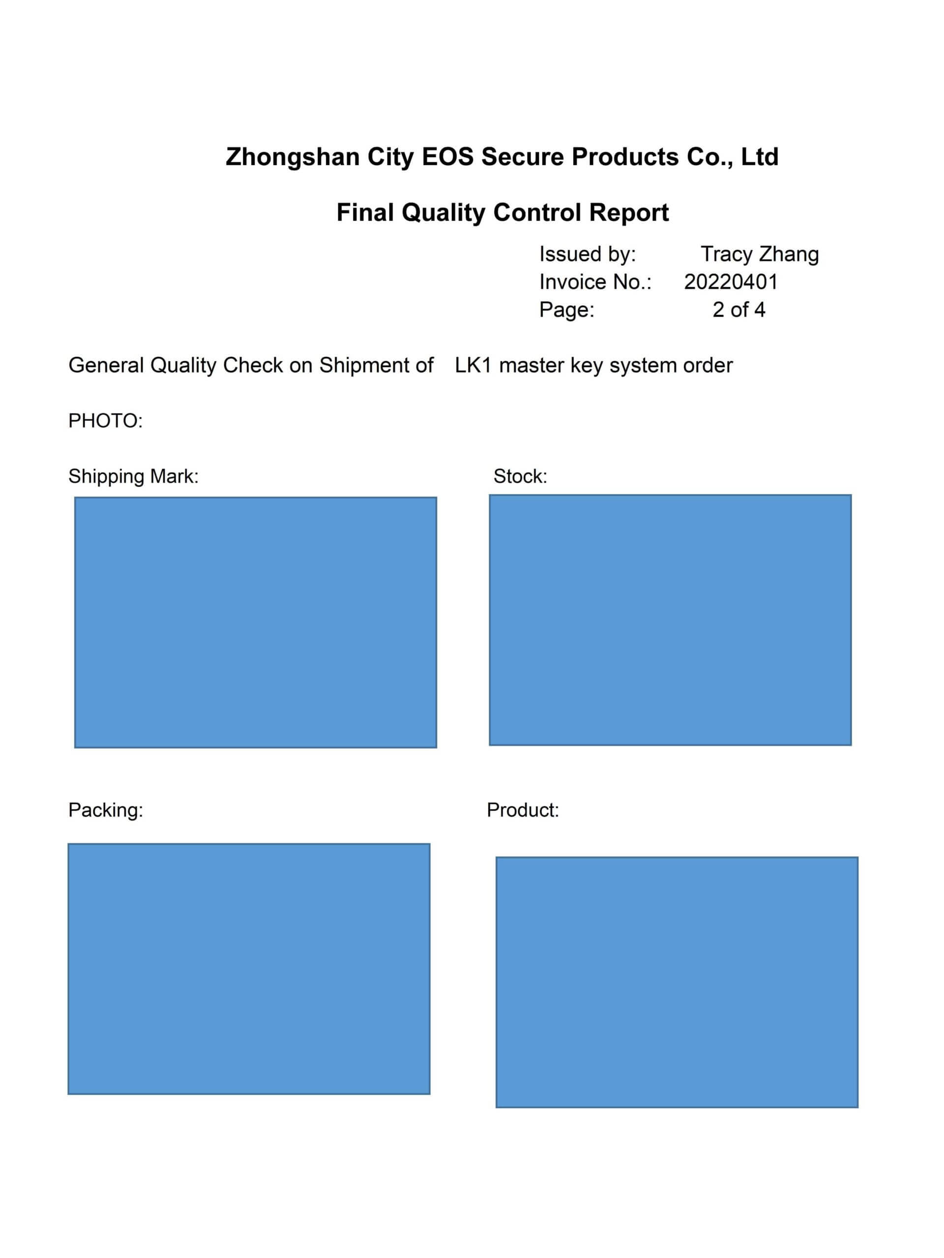 Quality Control | EOS-Secure