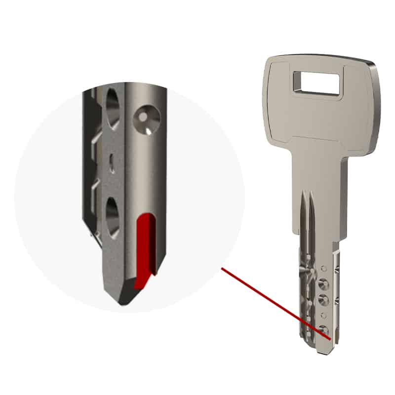 Patented Security Brass Lock Cylinder | EOS-Secure