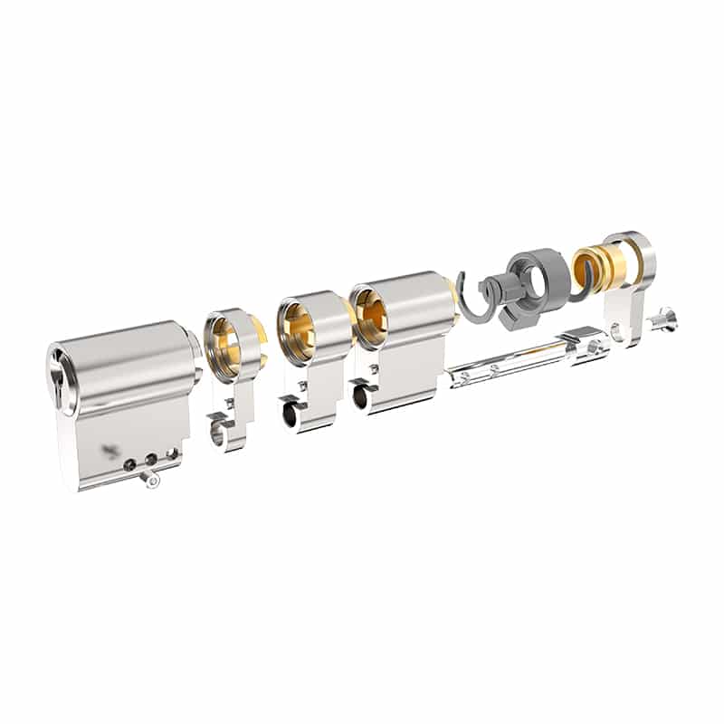 Modular system function european profile master key system brass lock cylinder | EOS-Secure
